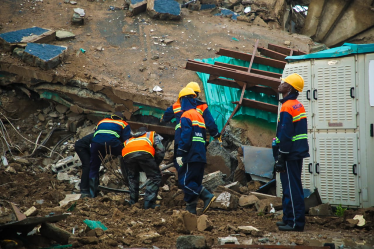 Three rescued, two confirmed dead in building collapse at North ...